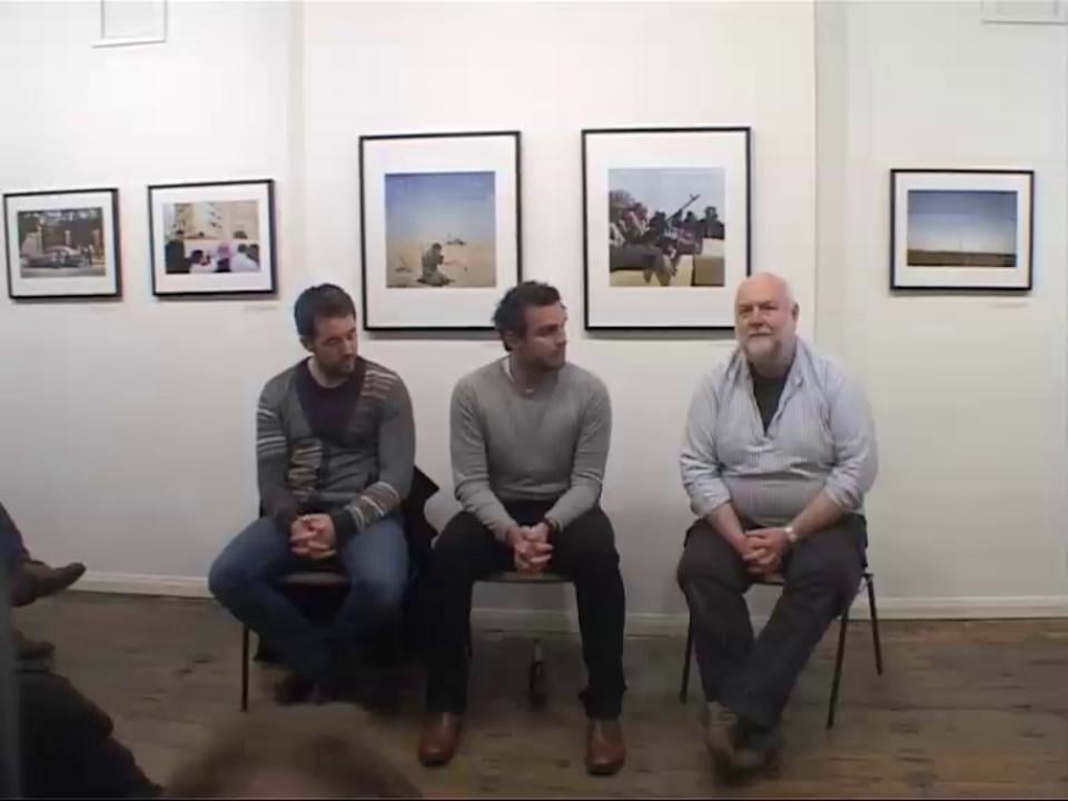 Exhibition Talk: Egypt & Libya Guy Martin & Ivor Prickett on Vimeo