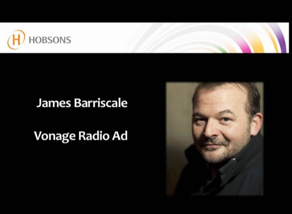 James Barriscale Vonage Radio Ad Voice Over on Vimeo