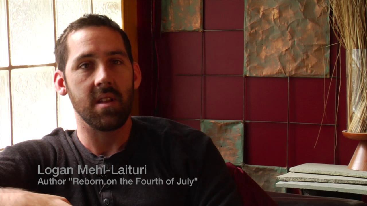 Logan Mehl-Laituri, author of Reborn on the Fourth of July | Videos ...