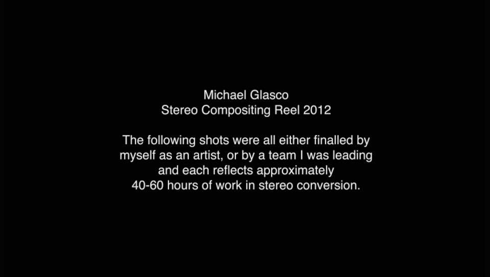 2012 Stereo Compositing Reel on Vimeo