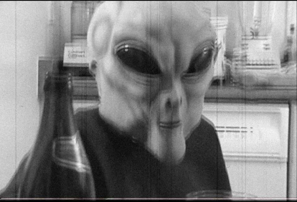 Alien Drinking Beer on Vimeo