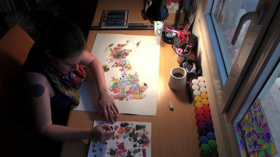 'Map of the Best' by Mel Eaton on Vimeo