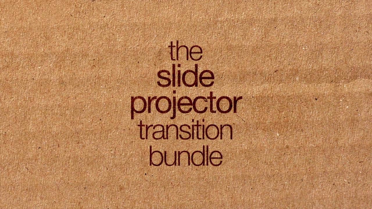 Slide Projector Transition Bundle for FCPX on Vimeo