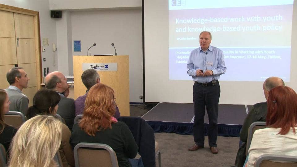 Dr John Bamber "Teadmuspõhine noorsootöö ja teadmuspõhine ...