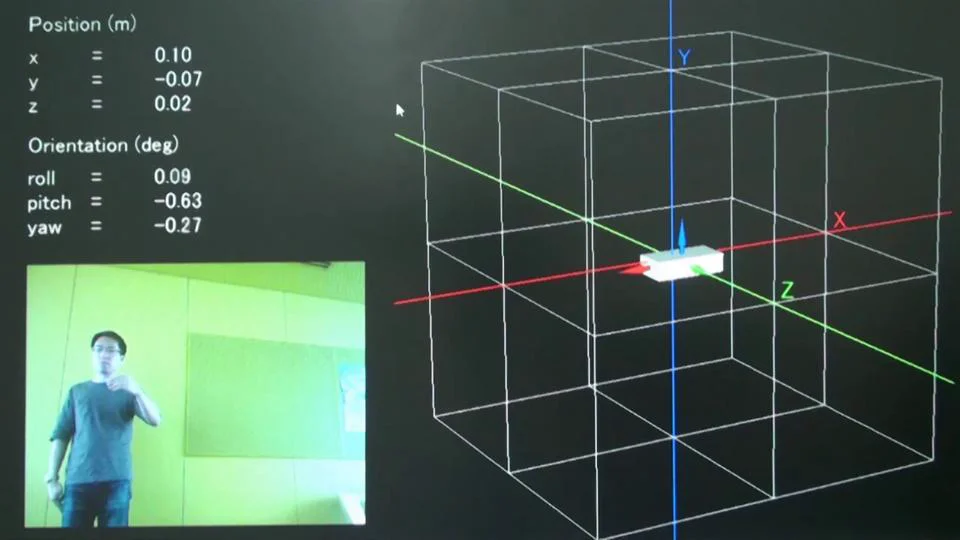LP-RESEARCH - 6D Tracking Demo (LpTracker6D) on Vimeo