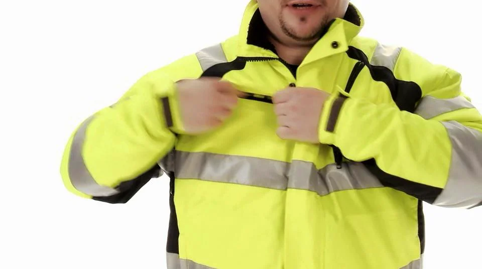 The Volvo Workwear Collection - Workwear Winter Jacket High Vis 646409 ...