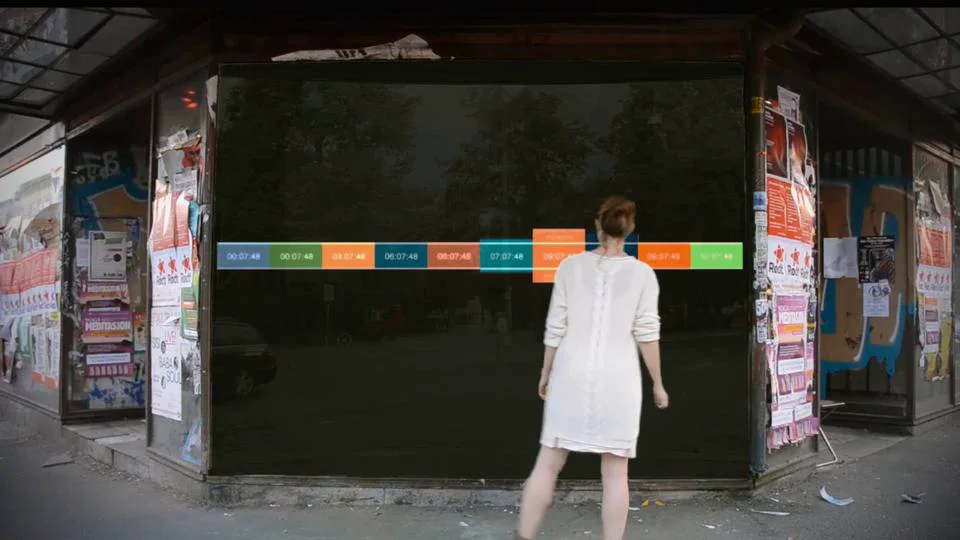 EV NT interactive poster wall concept