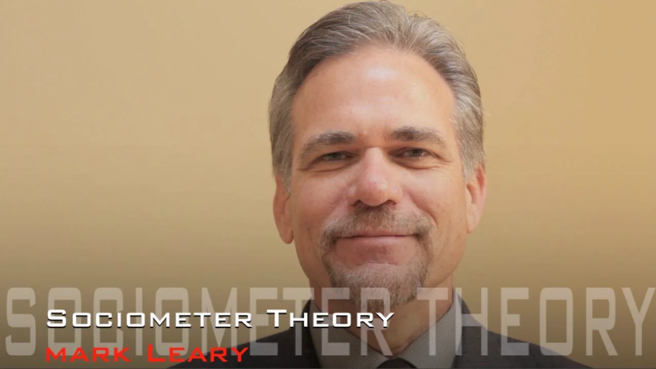 MARK LEARY on The Sociometer Theory of Self-Esteem on Vimeo
