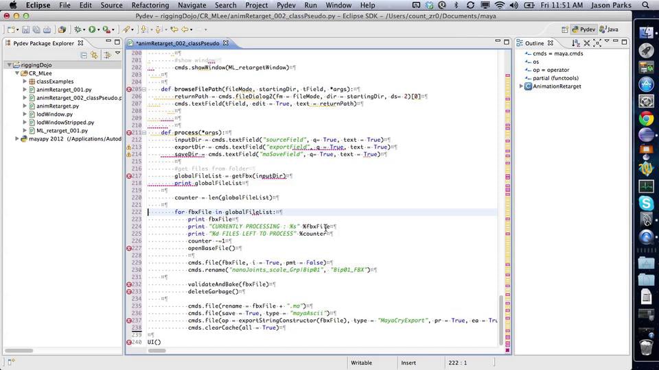 Python class upgrade on Vimeo