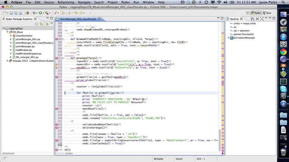 Python class upgrade on Vimeo