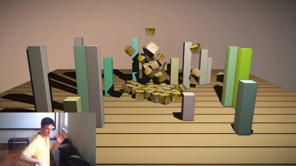 VR Interaction example on Vimeo