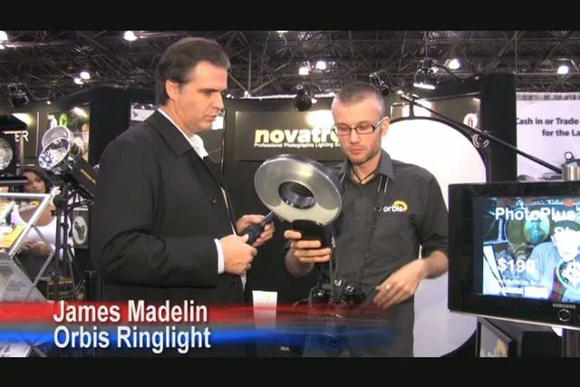 Orbis Ring Flash during Photo Plus Expo 2009 on Vimeo