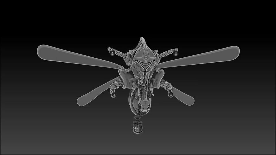 Flying Insectoid on Vimeo
