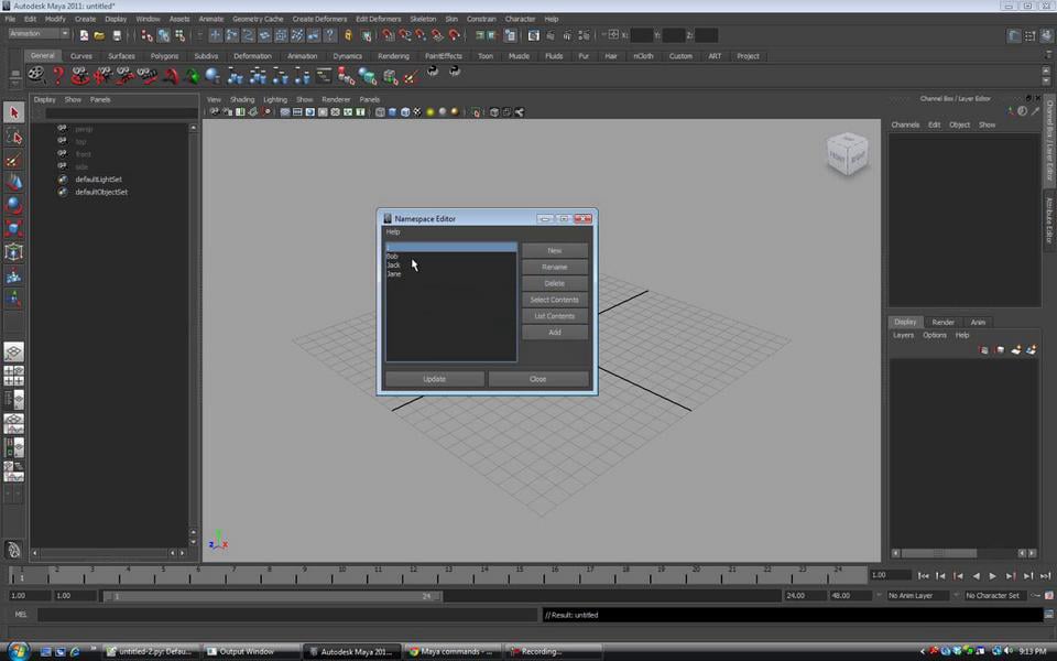 Building Maya Interfaces with Python: Video Three