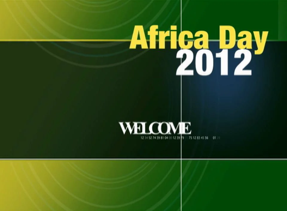 Boosting Inter-African Trade - Africa Day 2012 - Welcome by Co-Chairs ...