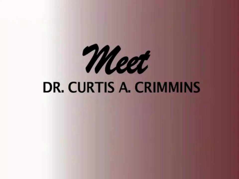 Meet Dr. Curtis Crimmins on Vimeo