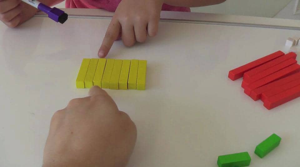 Introducing Multiplication as Rectangles with Cuisenaire Rods - Math ...