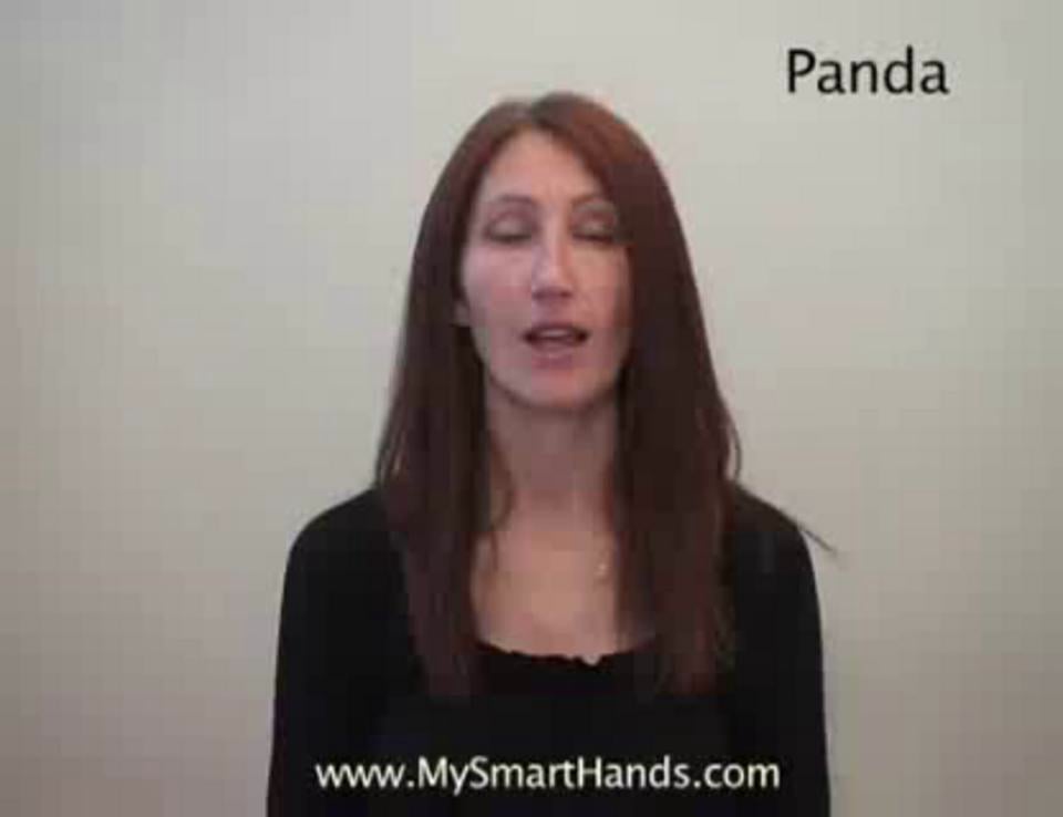 ASL sign for Panda on Vimeo