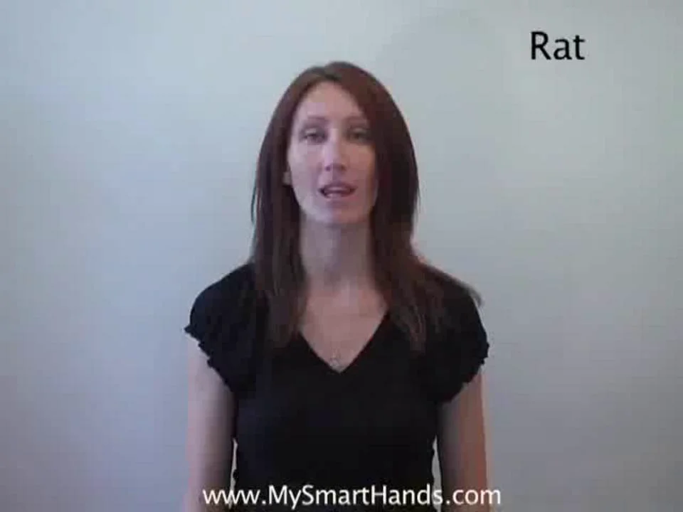 ASL sign for Rat on Vimeo