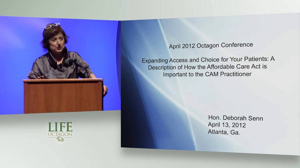 The Hon. Deborah Senn (WA Commissioner, Ret.): Expanding Choice and ...