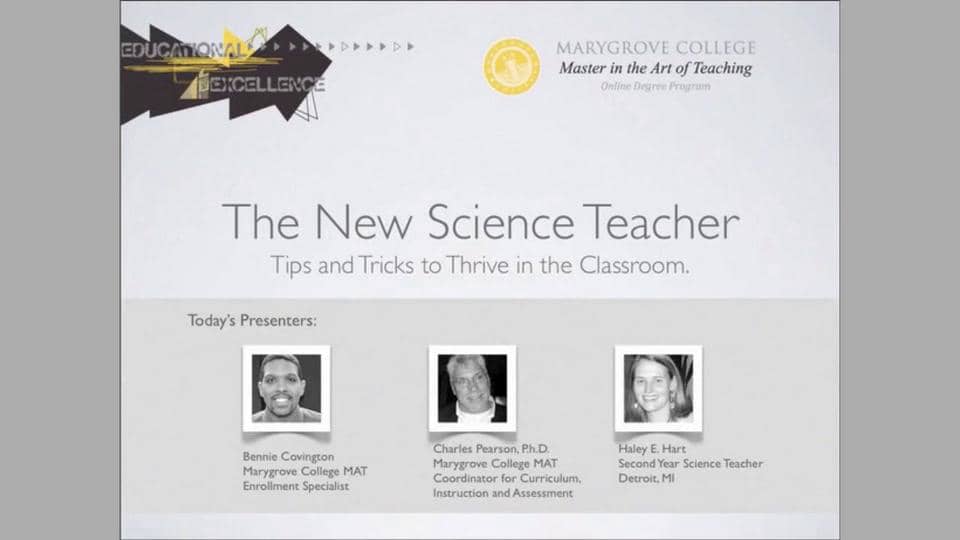 The New Science Teacher Tips and Tricks to Thrive in the Classroom on Vimeo