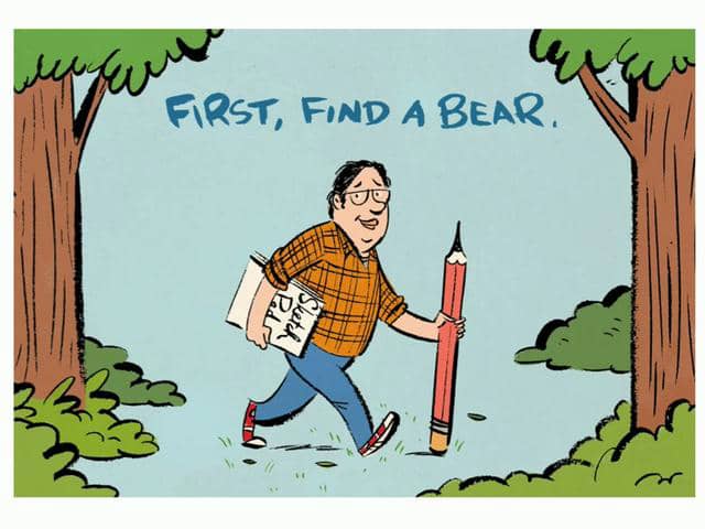 How to draw a bear (from The Terrible Plop) on Vimeo
