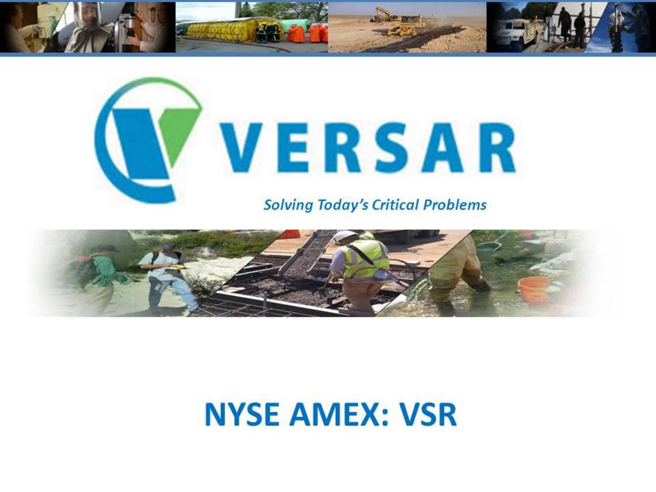 Versar, Inc. (NYSE AMEX: VSR) on Vimeo