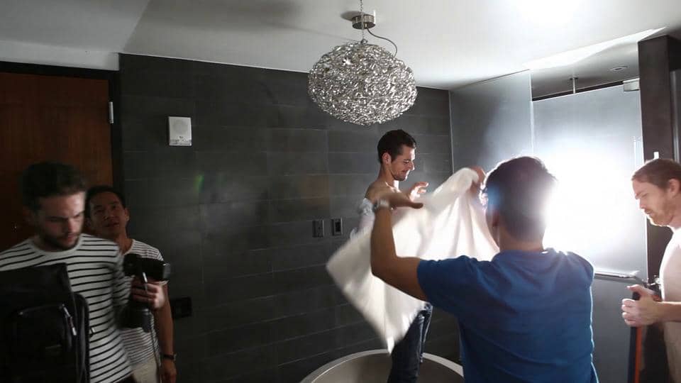 Behind-the-Scenes: Justin Violini presents David Gandy by Chiun-kai ...