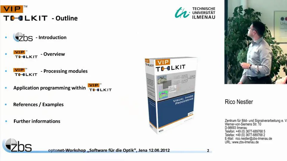 VIP-Toolkit: a powerful graphical developing tool for prototyping image ...