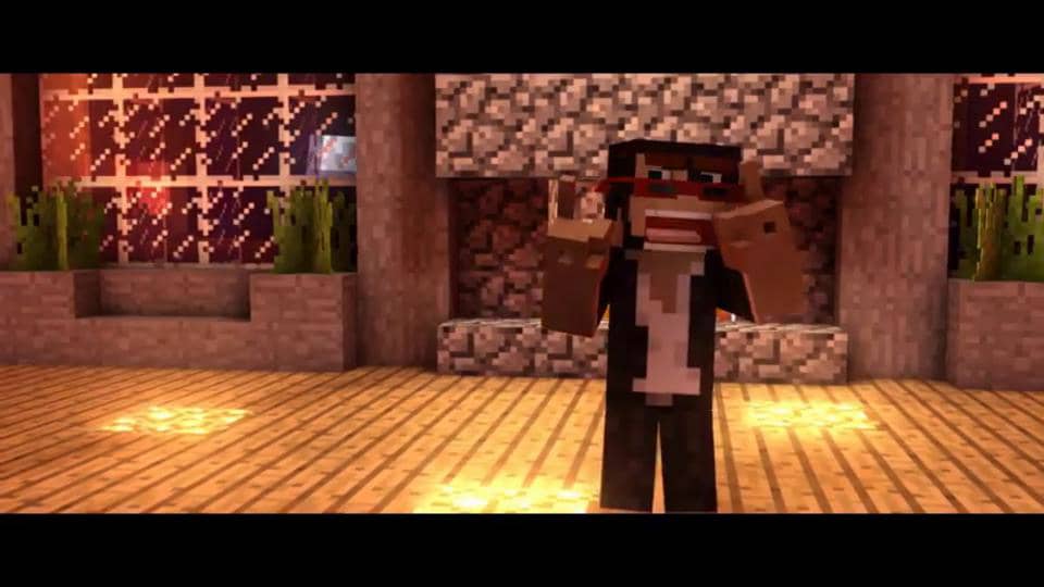 CaptainSparklez Revenge - A Minecraft Parody of Usher's DJ Got Us ...