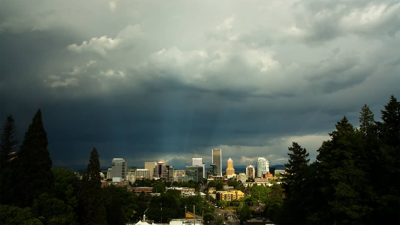 Weathering Spring - Portland Time-Lapse on Vimeo