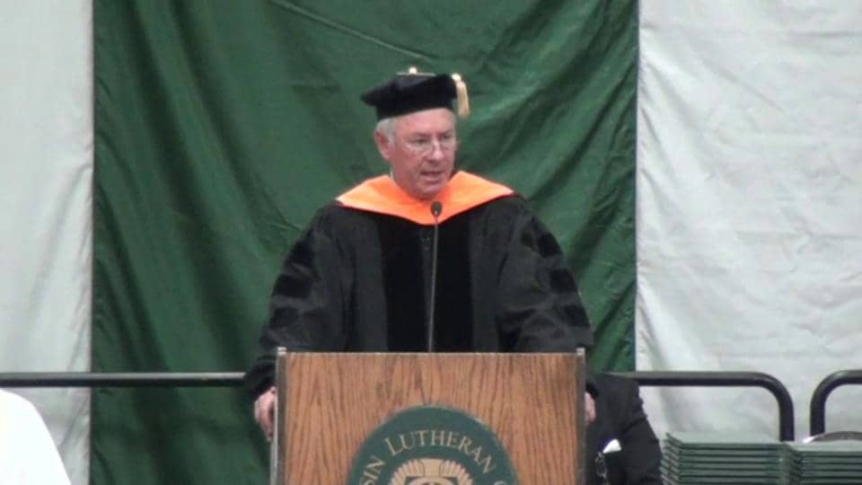 Wisconsin Lutheran College May 2012 Commencement Keynote Speaker Dr ...