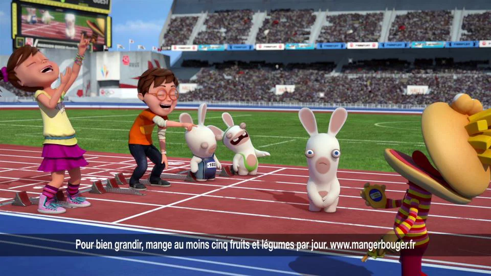 Quick, Lapins Crétins