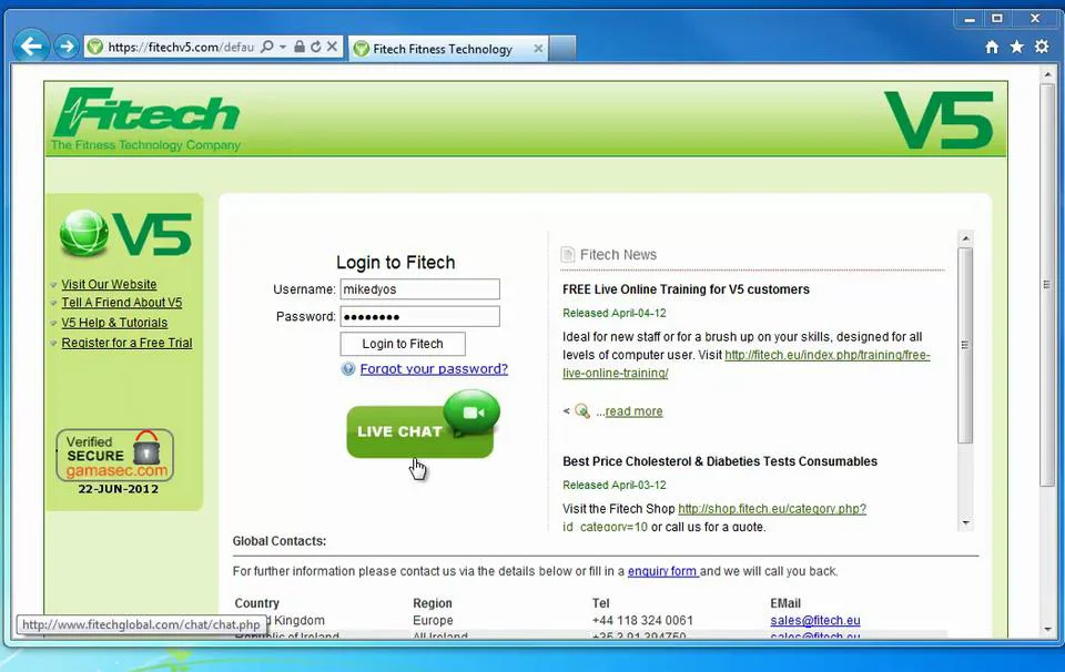 Fitech 60 Second Demo on Vimeo
