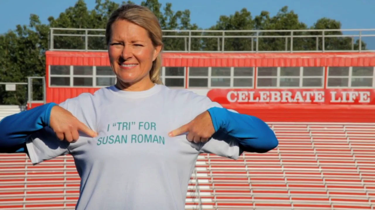 I "TRI" FOR SUSAN ROMAN: Stacey Wright's Story