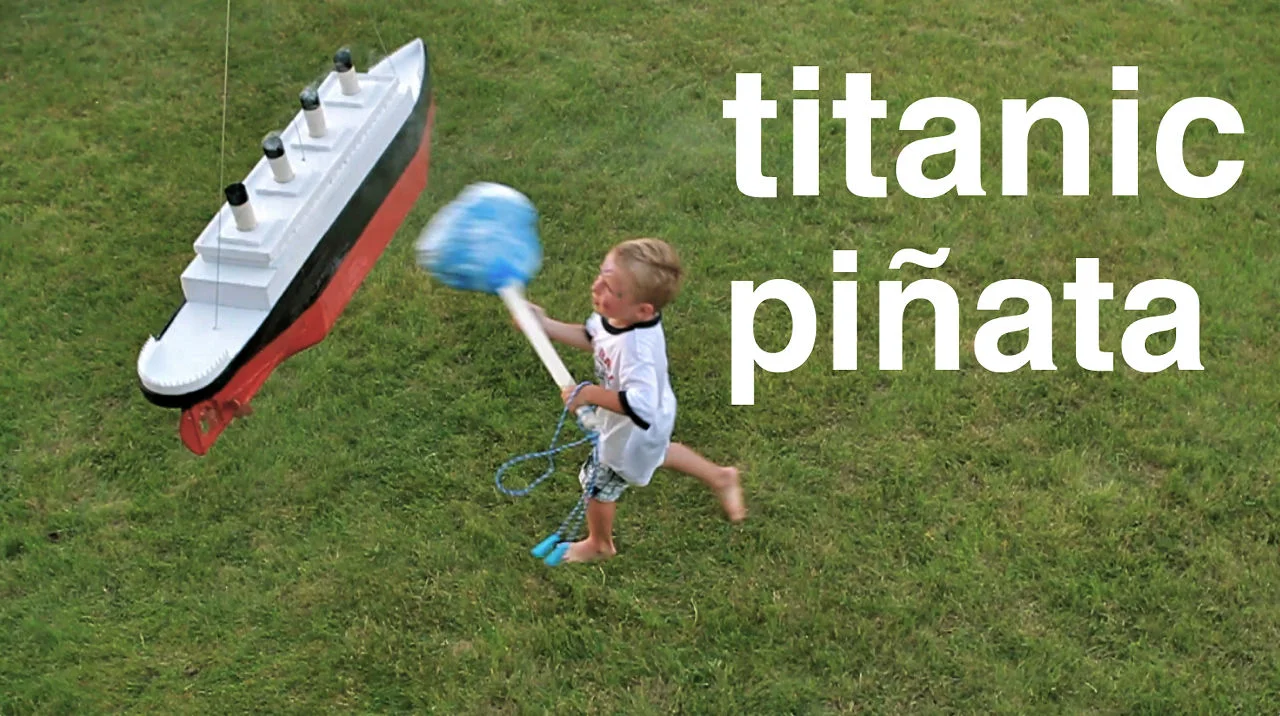 The Sinking of the RMS Titanic Piñata on Vimeo