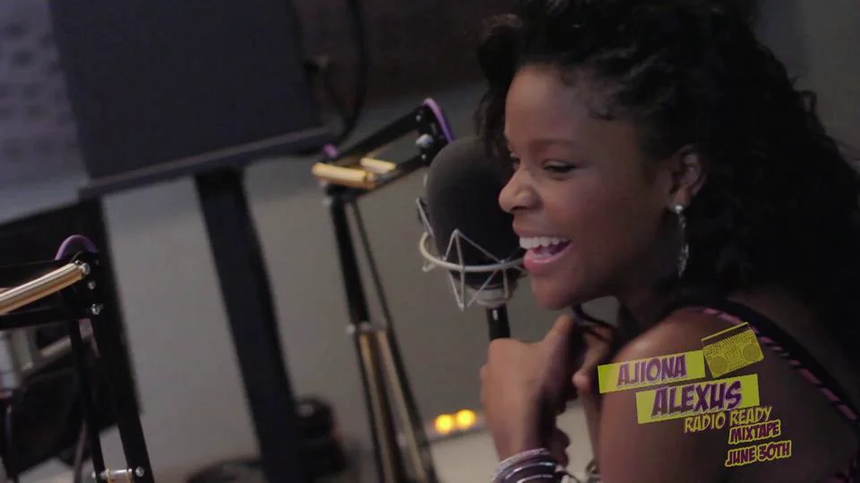Ajiona Alexus /// Radio Ready Mixtape Promo at 95.7 Jamz
