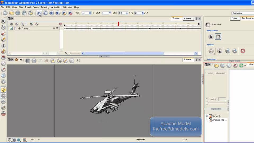 Integrating 3D Animation into 2D Animation on Vimeo