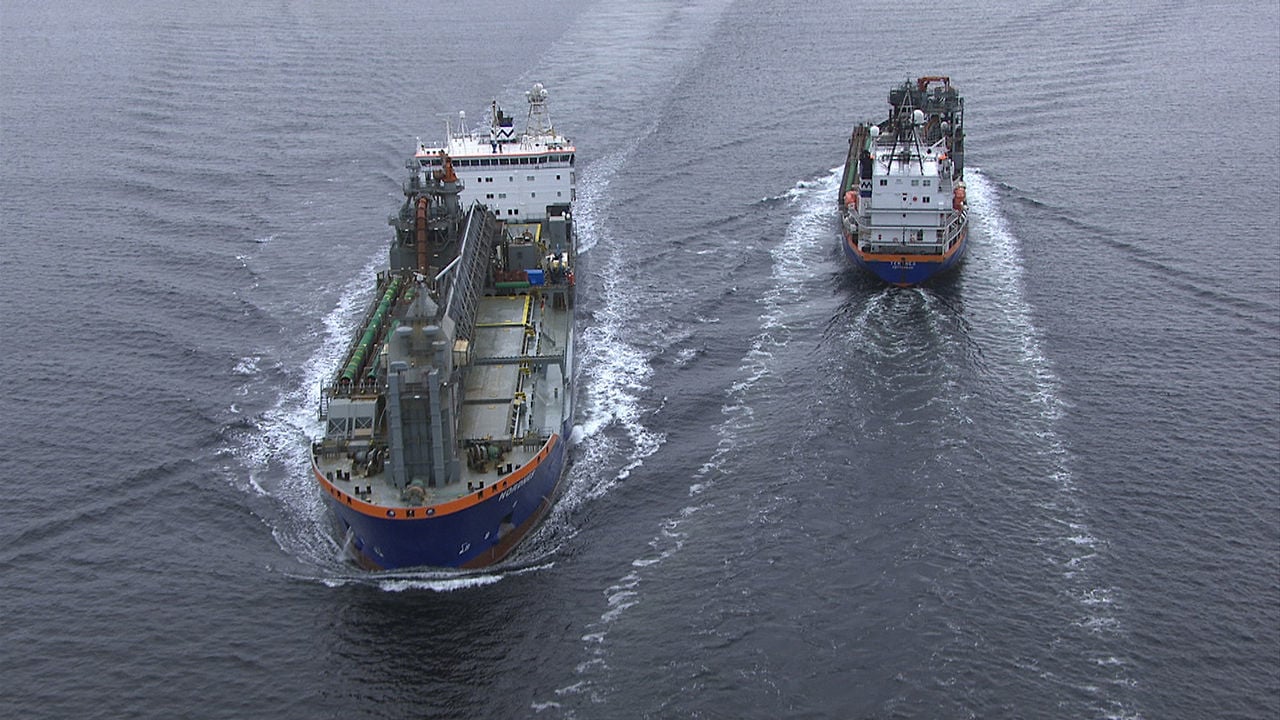 Flexible fallpipe vessel Stornes - How does it work? on Vimeo
