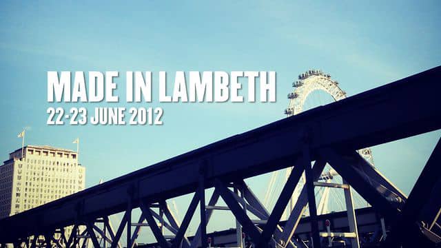 Made in Lambeth Film on Vimeo