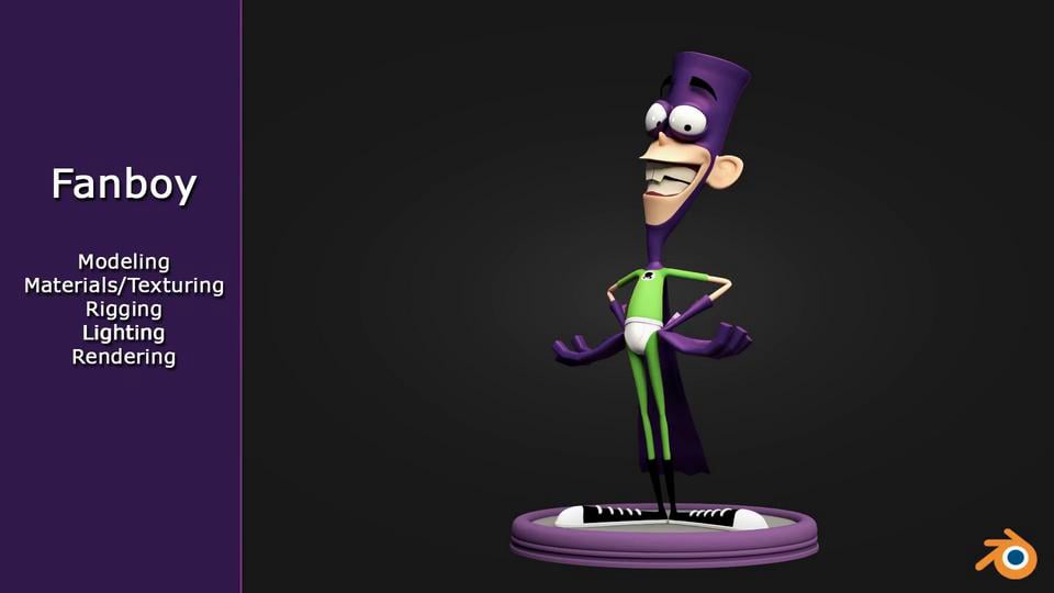 Creación de personaje 3d Fanboy Blender on Vimeo