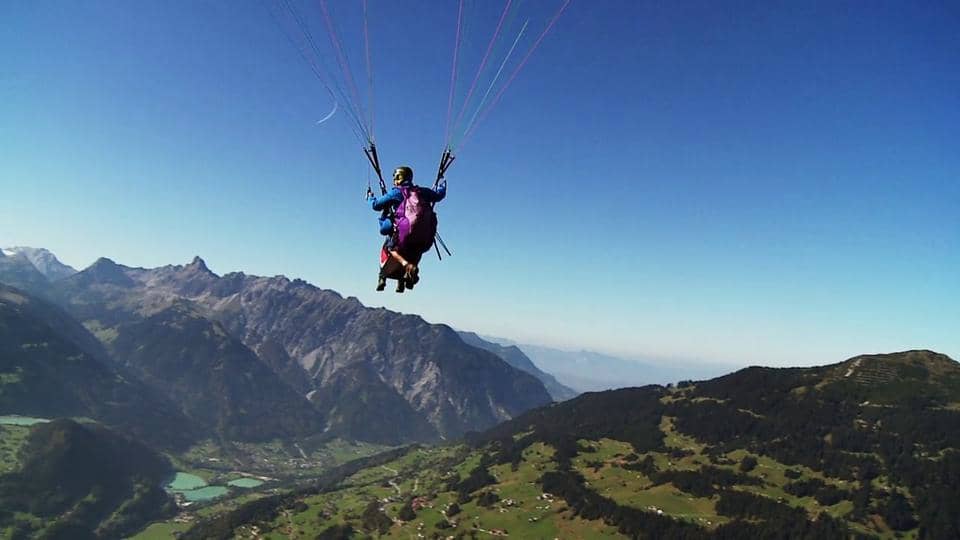 Summer - Paragliding in the Austrian Alps - Montafon on Vimeo