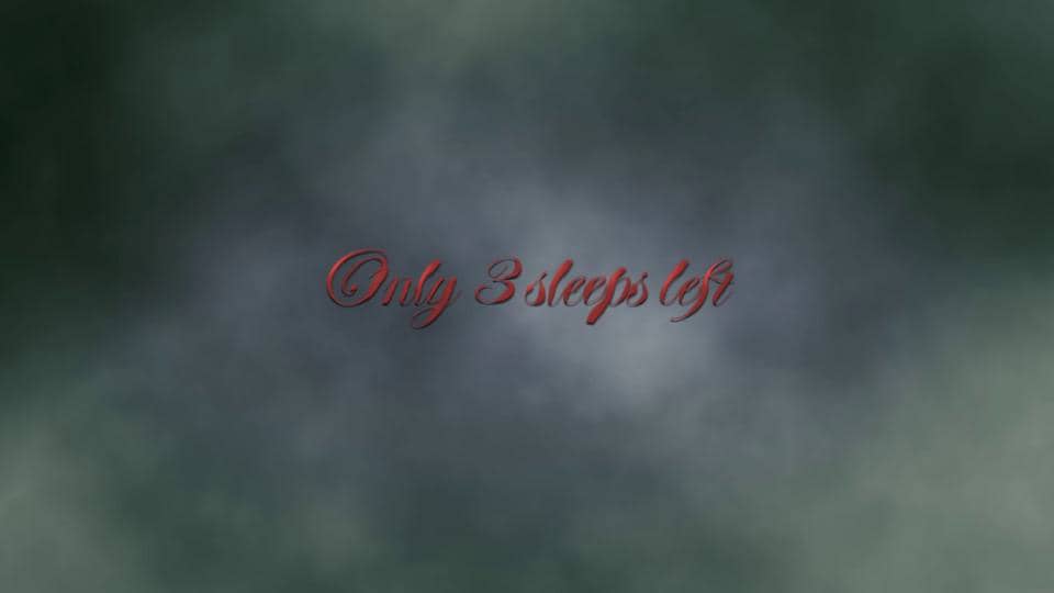 Only 3 Sleeps Left booktrailer on Vimeo