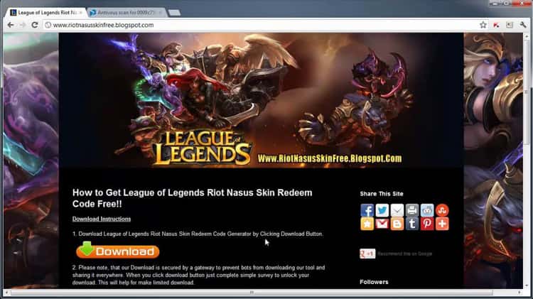 Riot Nasus Skin Code