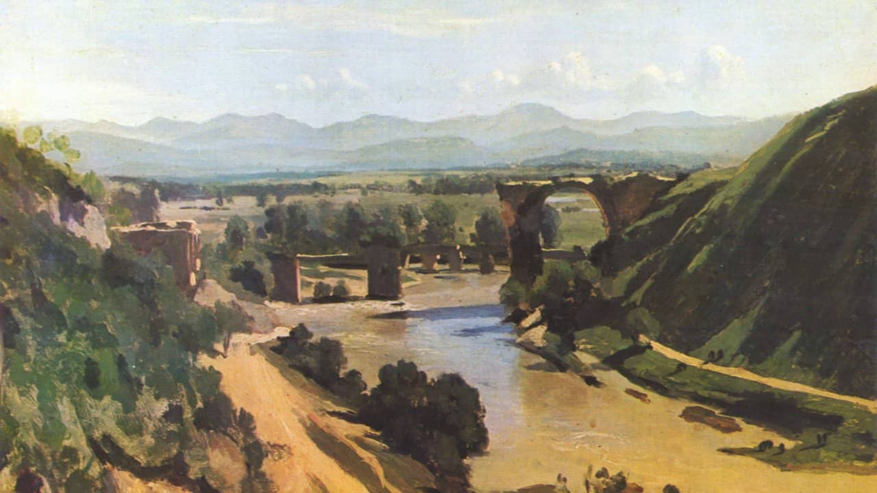 Corot's 'The Bridge at Narni'. on Vimeo