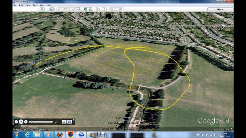 Eagle Tree OSD PRO FPV Data logging from a Google Earth perspective view. on Vimeo