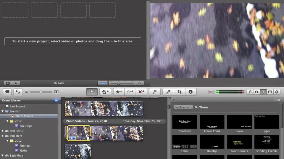 Simple demo of iMovie '11 Mac on Vimeo