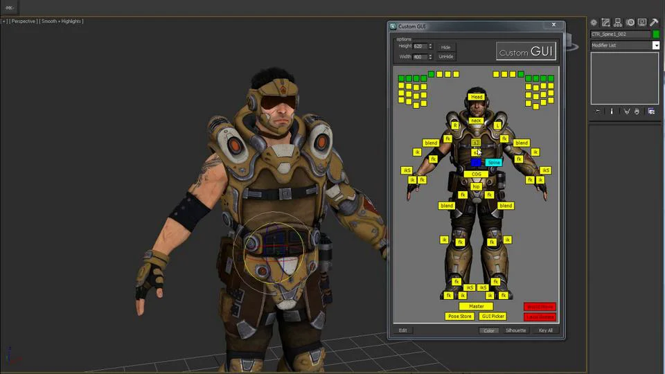 MaxScript - Custom Graphic User Interface on Vimeo