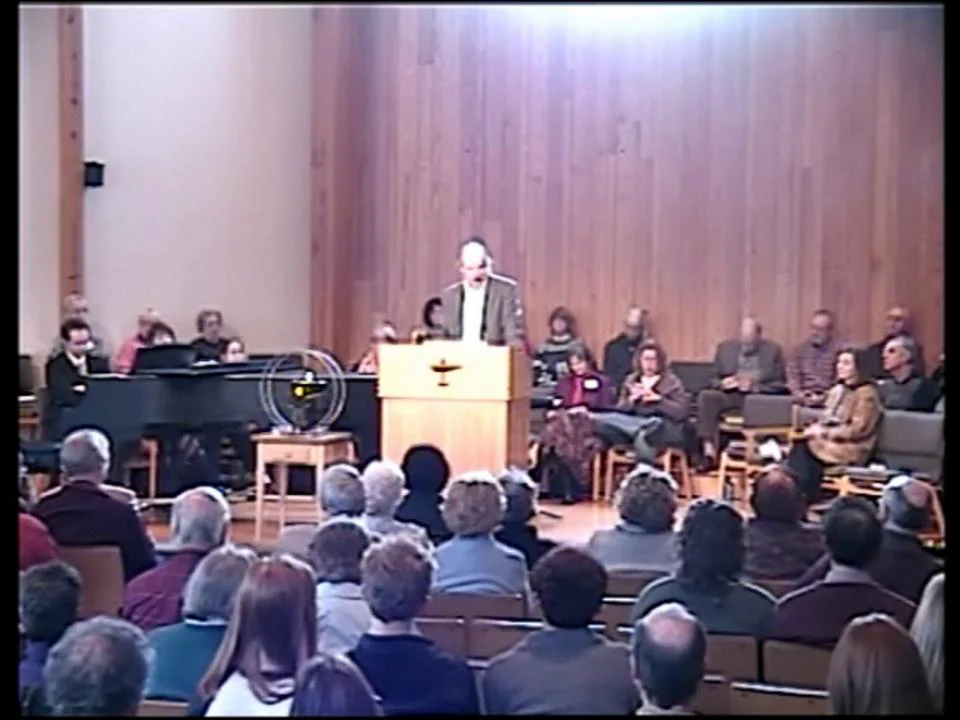 Rev. Bill Breeden present his winning sermon from the 2010 UUJME Sermon ...