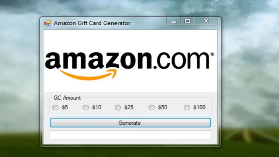 Amazon Gift Card Generator